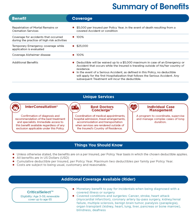 MEDICAL SELECT INTERNATIONAL | Best Doctors Insurance Official Site